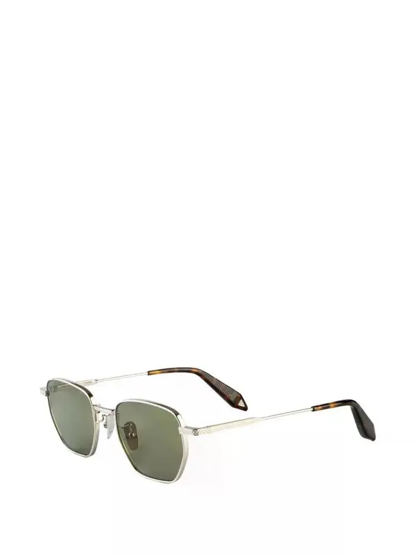 CUTLER & GROSS Geometric-frame Sunglasses