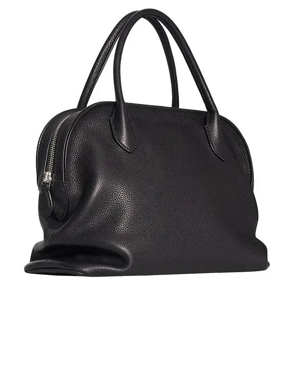 THE ROW Agnes 12 Bag - Black Ans