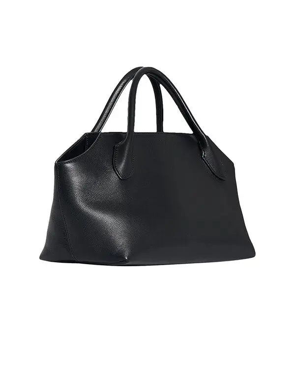 THE ROW Terrasse Bauletto Bag - Black Ans