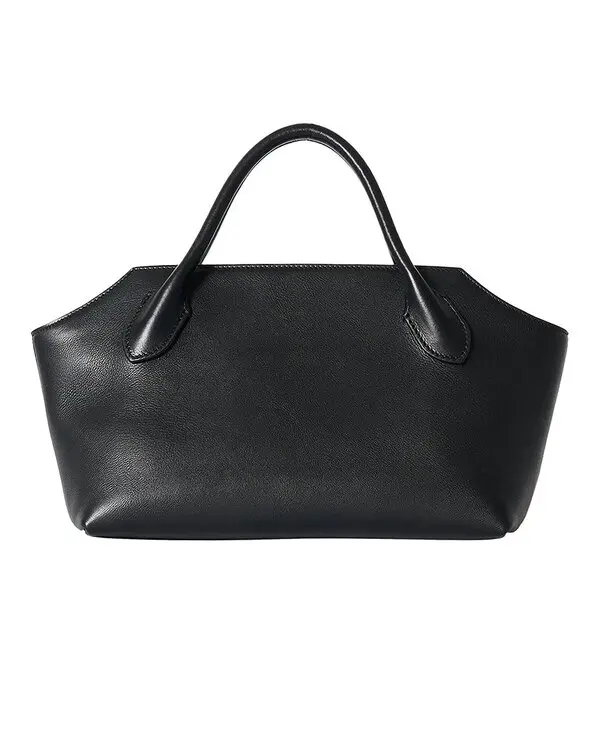 THE ROW Terrasse Bauletto Bag - Black Ans
