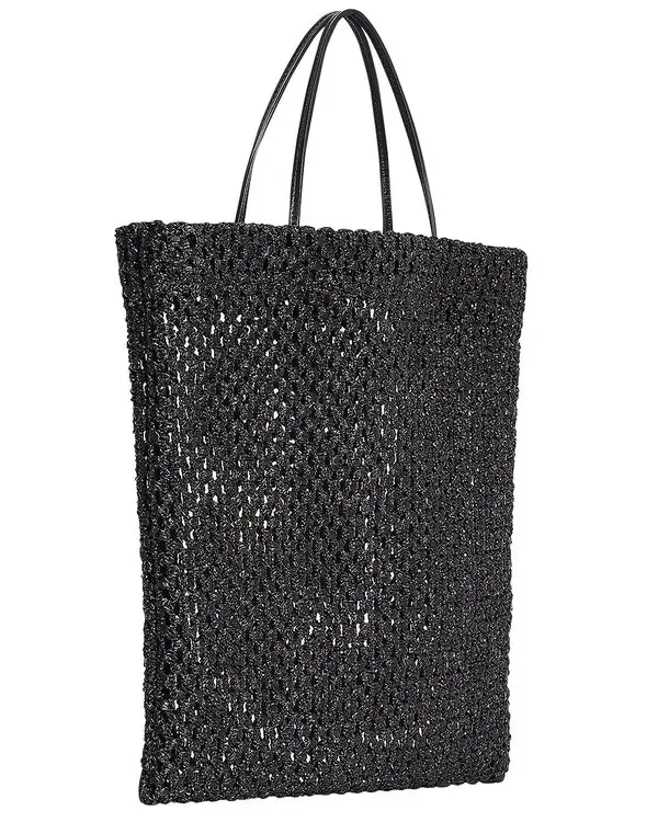 THE ROW Barn Raffia Mini Tote Bag