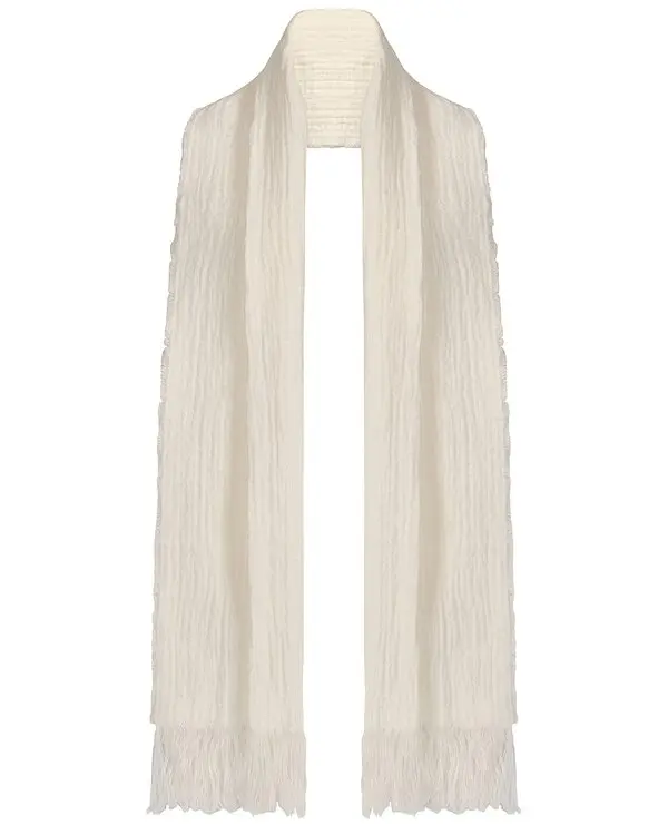 THE ROW Kastel Scarf - White