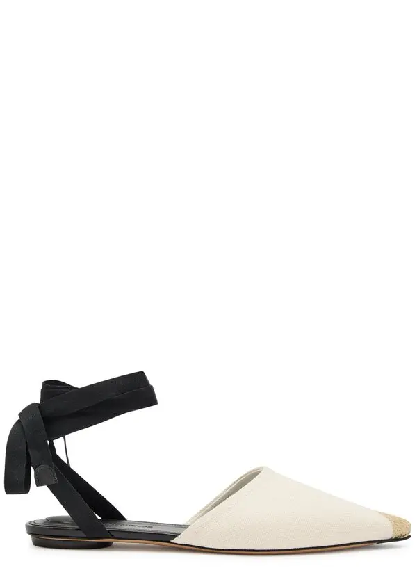 Jacquemus Les Sandales Espadrilles Canvas Flats