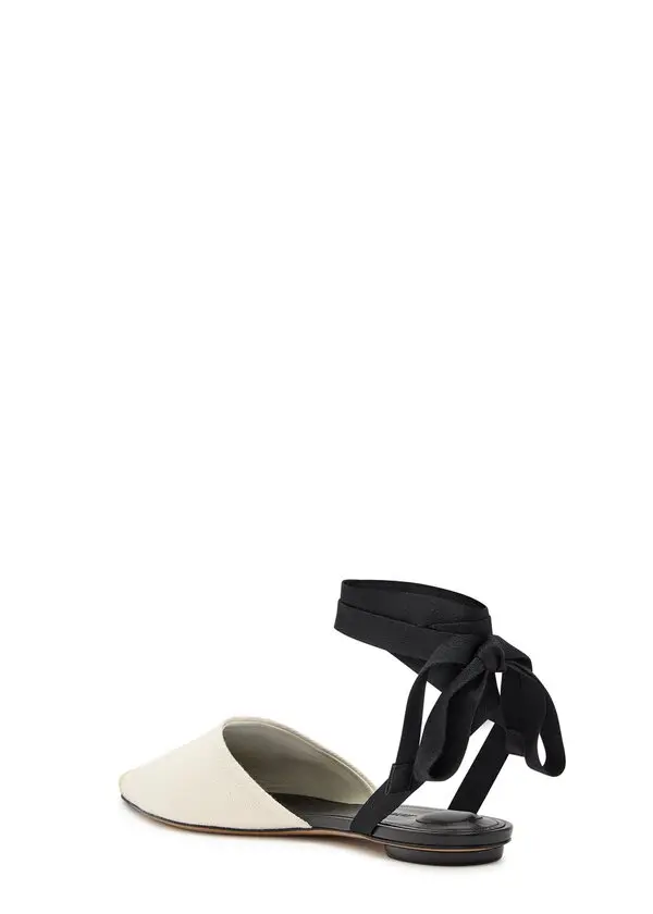 Jacquemus Les Sandales Espadrilles Canvas Flats