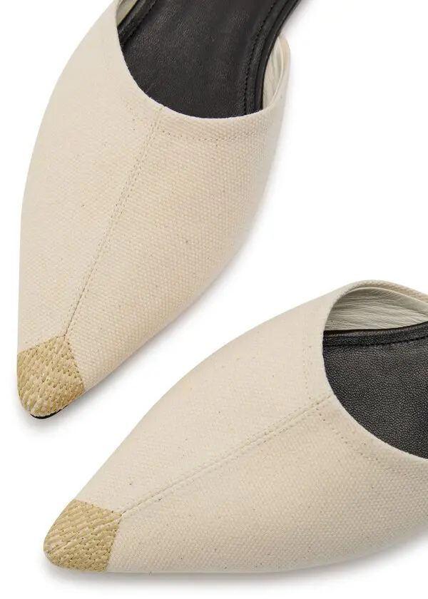 Jacquemus Les Sandales Espadrilles Canvas Flats