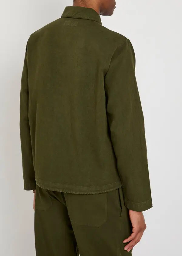 Labo.art Cotton Overshirt - Olive