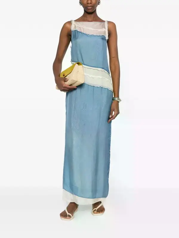 SIR. Aurelia Ruffled Maxi Dress