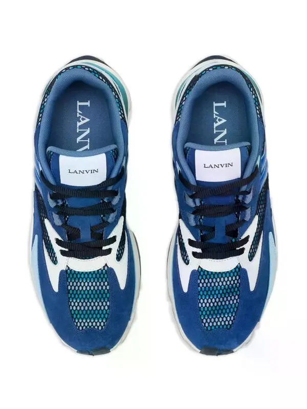 LANVIN Jla Panelled Sneakers