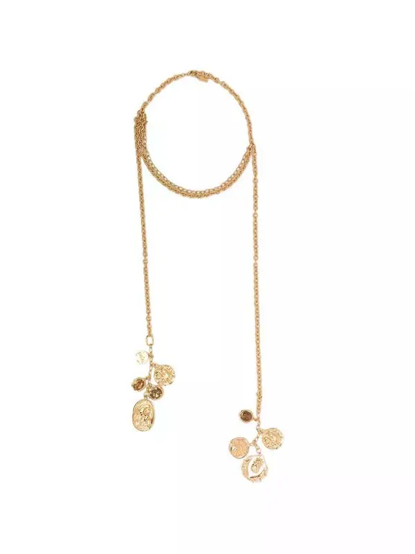 Chloé Medals Necklace - Gold