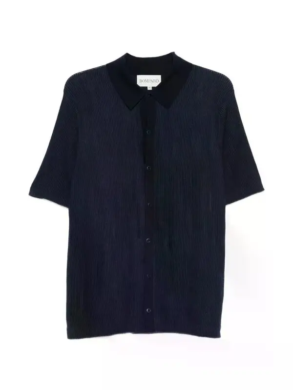Eric Bompard Ribbed Buttoned Shirt