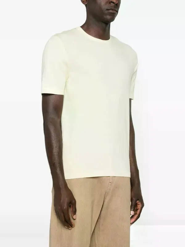 Eric Bompard Round-neck T-shirt - Yellow