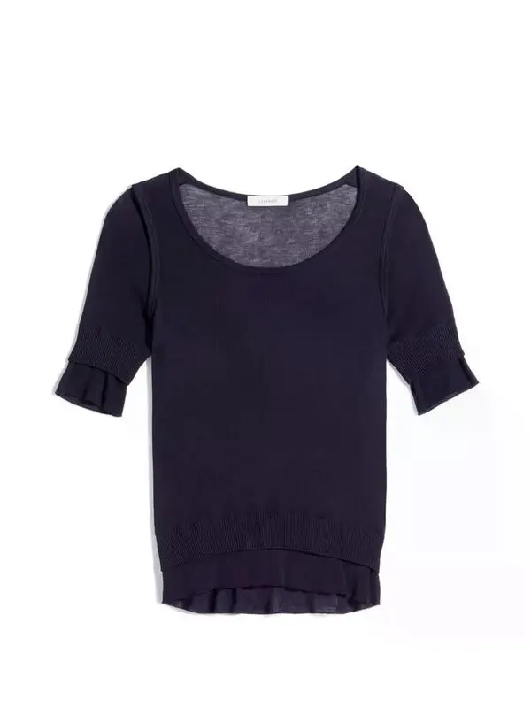 LEMAIRE Trompe L'oeil Short-sleeve Top