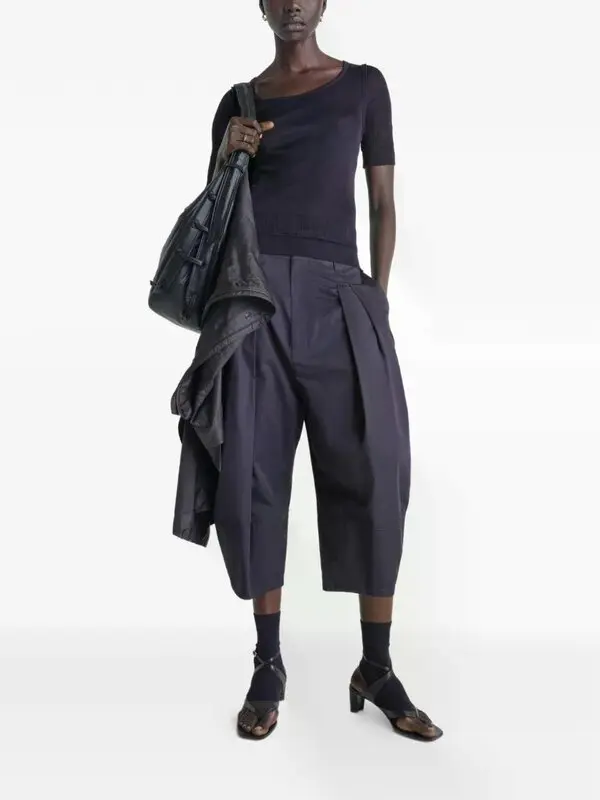 LEMAIRE Trompe L'oeil Short-sleeve Top