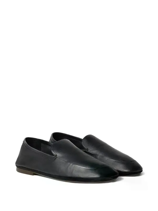 LEMAIRE Lined Leather Slippers
