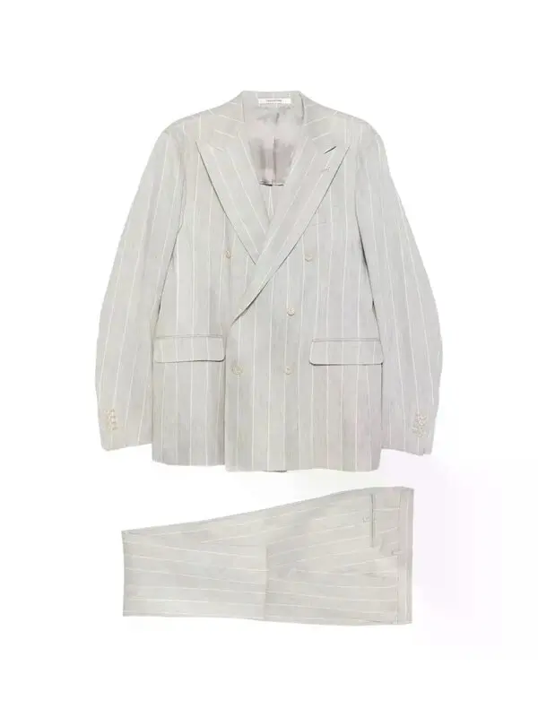 Tagliatore Double-breasted Striped Suit