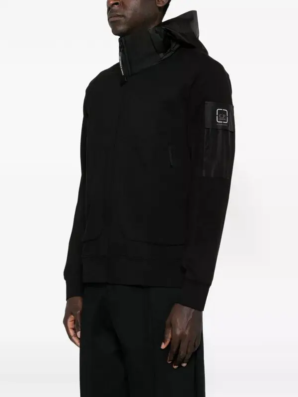 C.P. COMPANY Zip-fastening Hoodie - Black