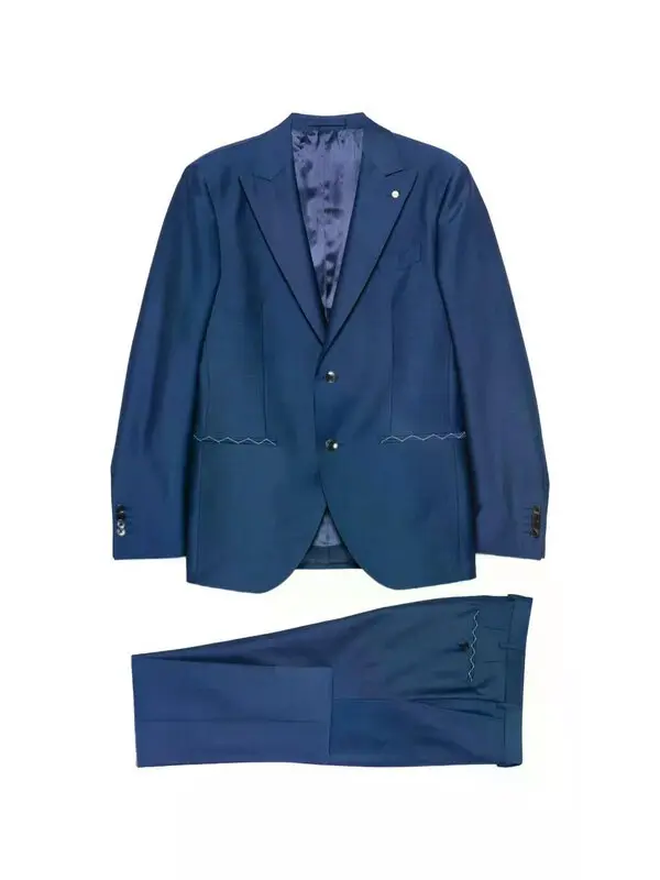 LUIGI BIANCHI Notched-lapel Suit