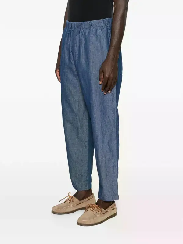 Barena Venezia Elasticated-waistband Trousers - Blue