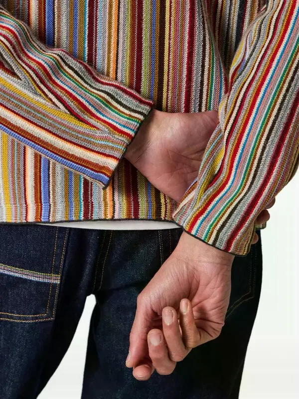 Paul Smith Striped V-neck Cardigan