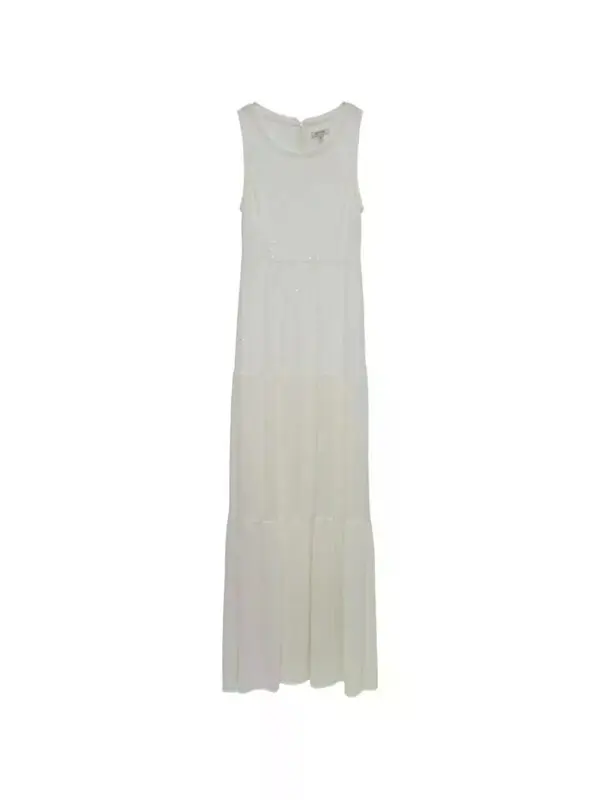 Brunello Cucinelli Tiered Maxi Dress