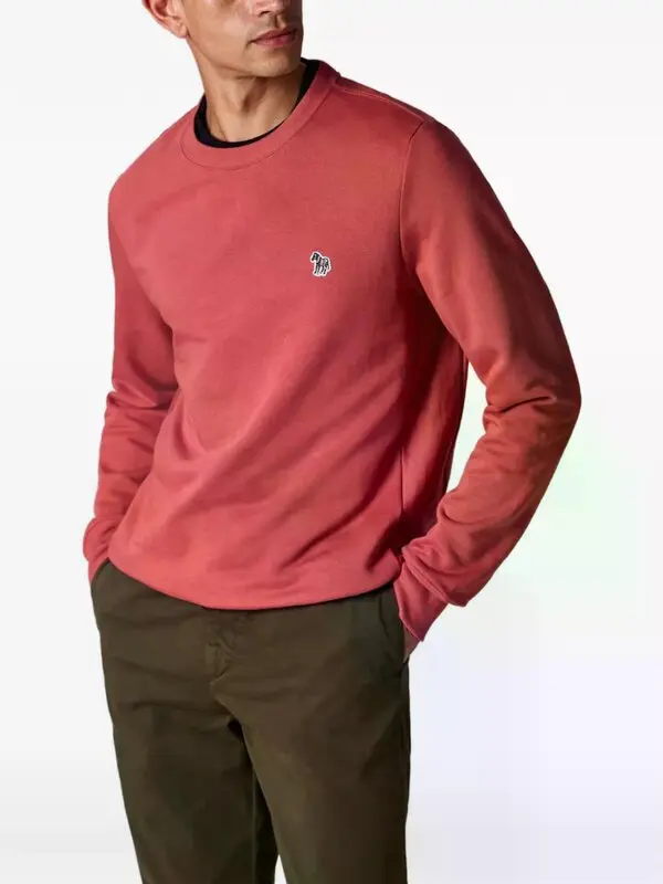 Paul Smith Zebra Appliqué Sweatshirt - Pink