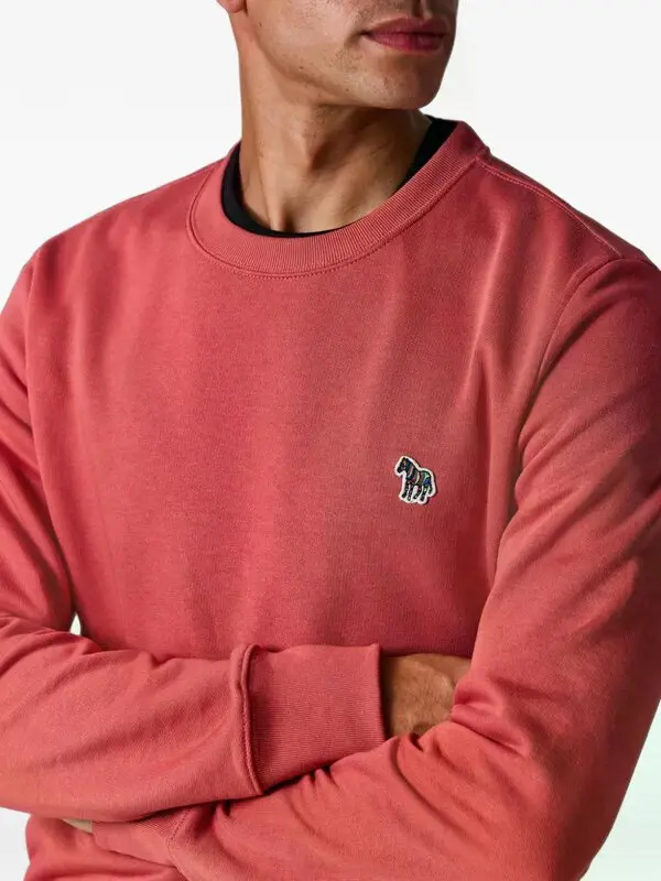 Paul Smith Zebra Appliqué Sweatshirt - Pink