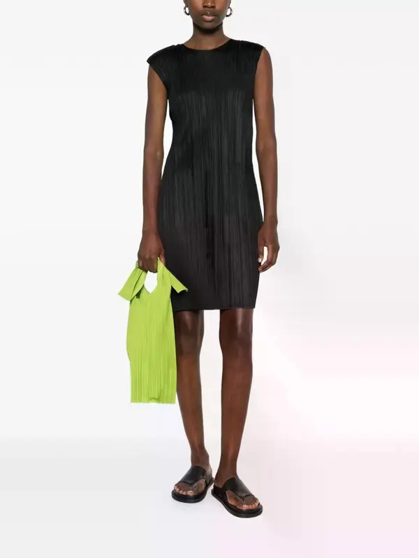 Issey Miyake Pleated Mini Dress