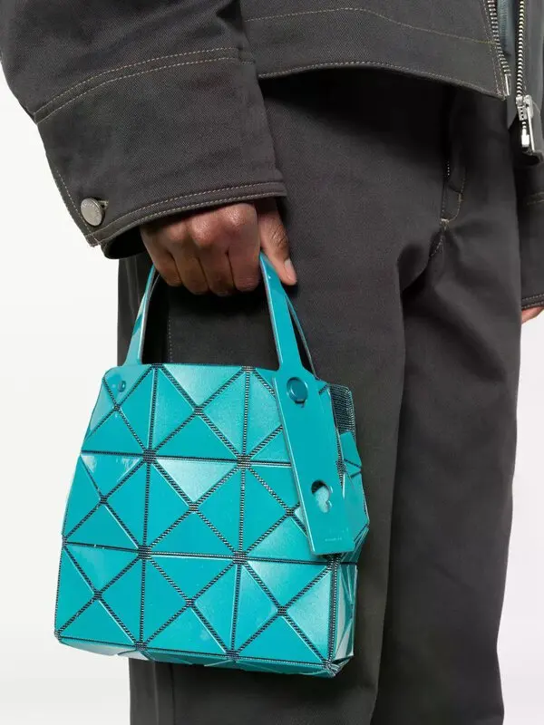 Issey Miyake Mini Carat Geometric-paneled Tote