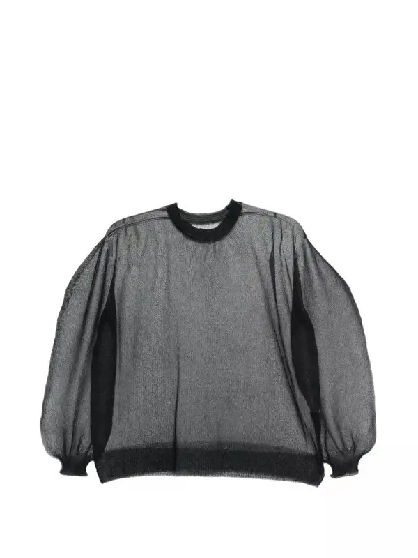 Issey Miyake Bishop-sleeve Top
