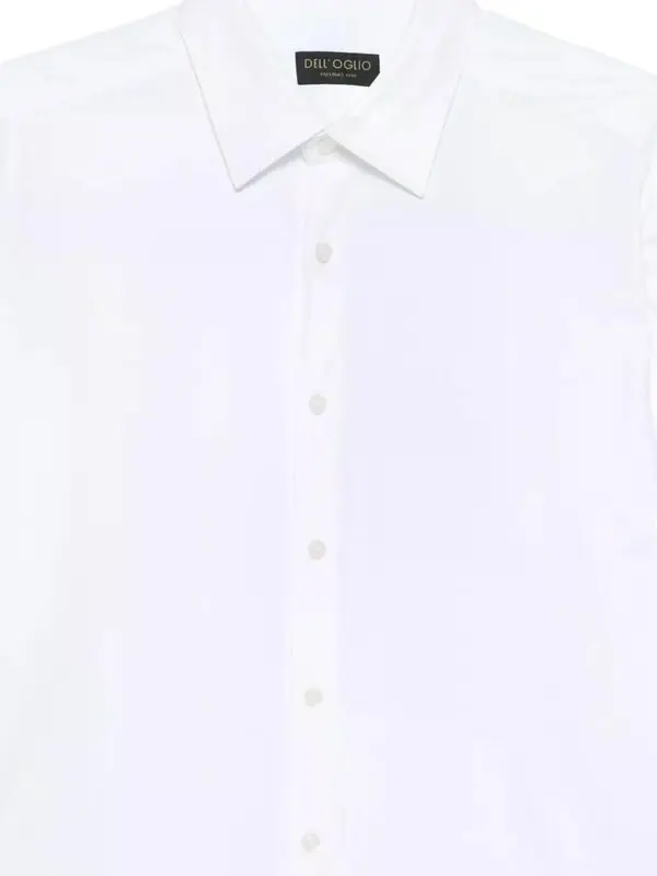 DELL'OGLIO Buttoned Shirt - White