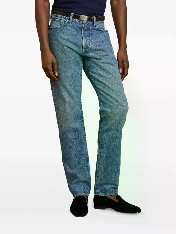 Ralph Lauren Purple Label Five-pocket Straight Jeans