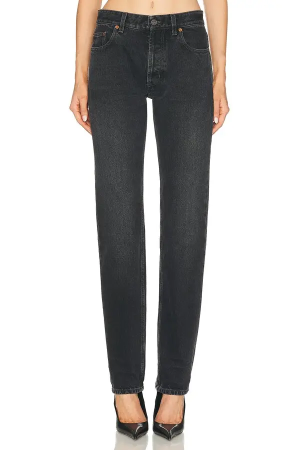Saint Laurent Straight Leg Denim