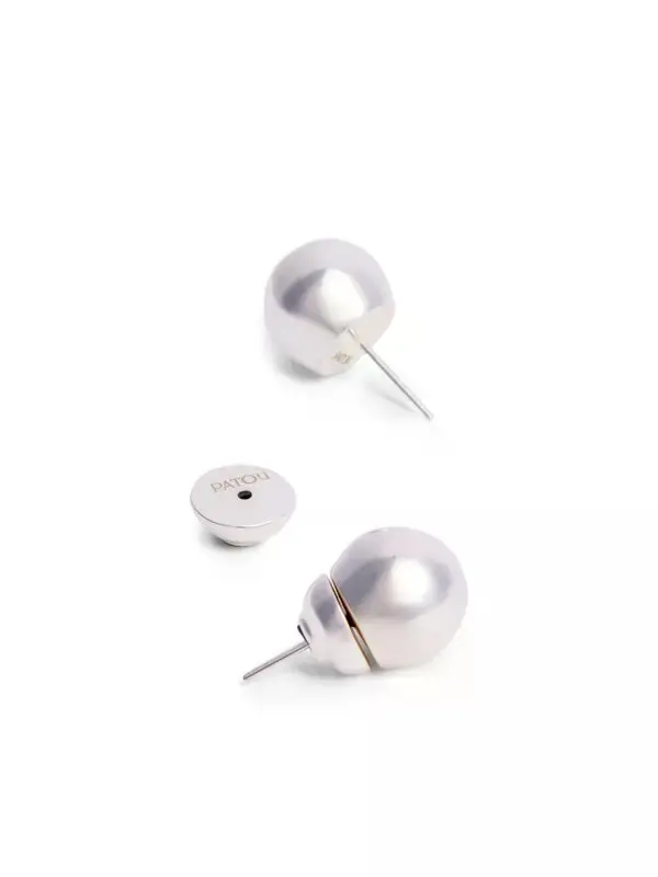 PATOU Mercury Stud Earrings