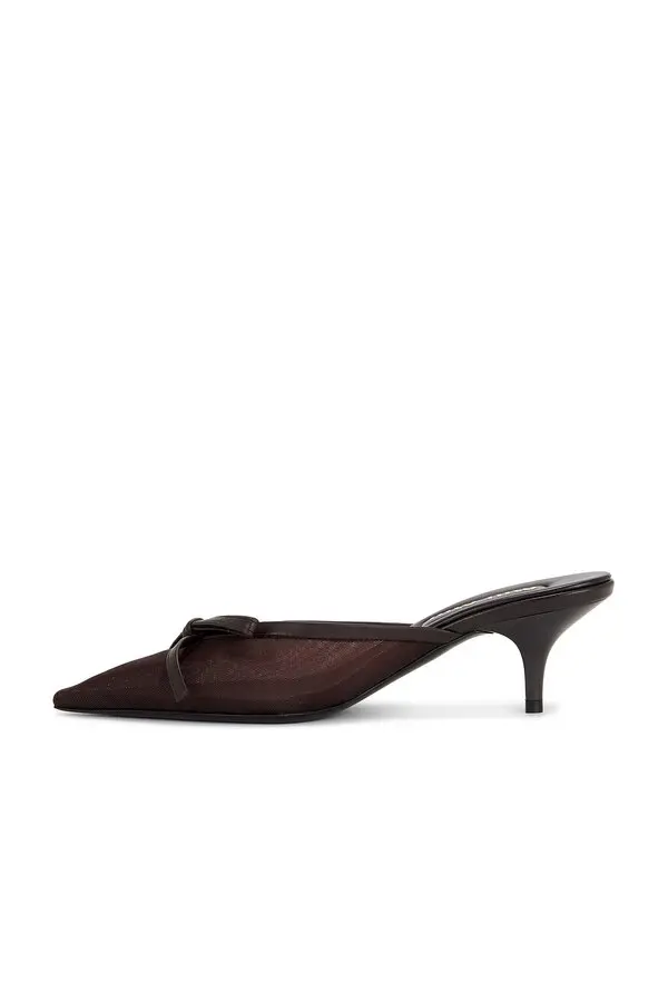 Miu Miu Modellerie Rete Mule - Moro
