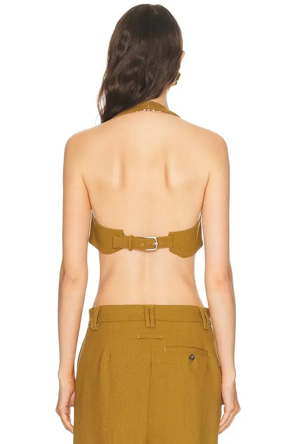 JEAN PAUL GAULTIER Backless Tailored Vest