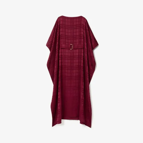Burberry Check Silk Cape