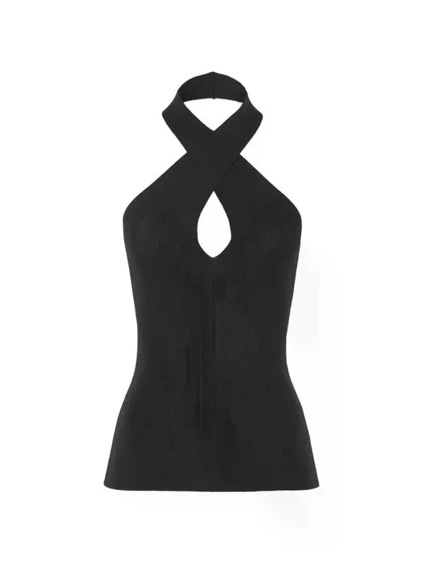Federica Tosi Halterneck Knit Top
