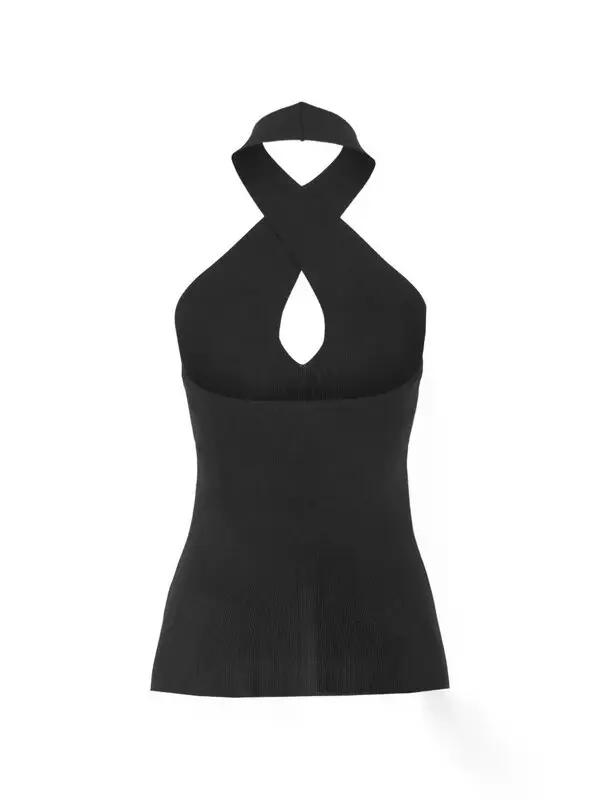 Federica Tosi Halterneck Knit Top
