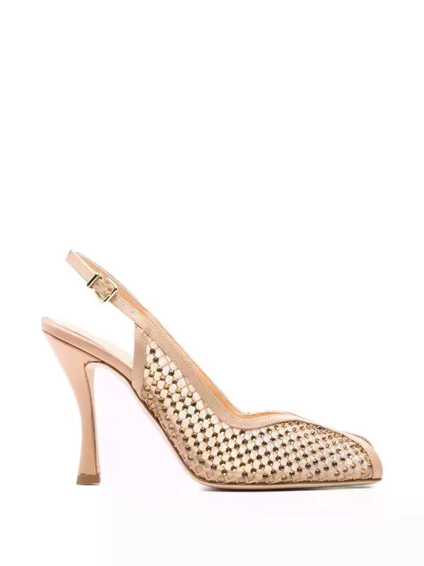 CHANTAL Perforated Slingback Sandals