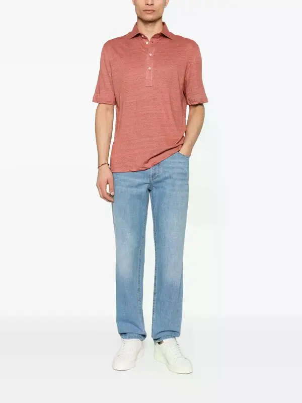 Brunello Cucinelli Buttoned Polo Shirt
