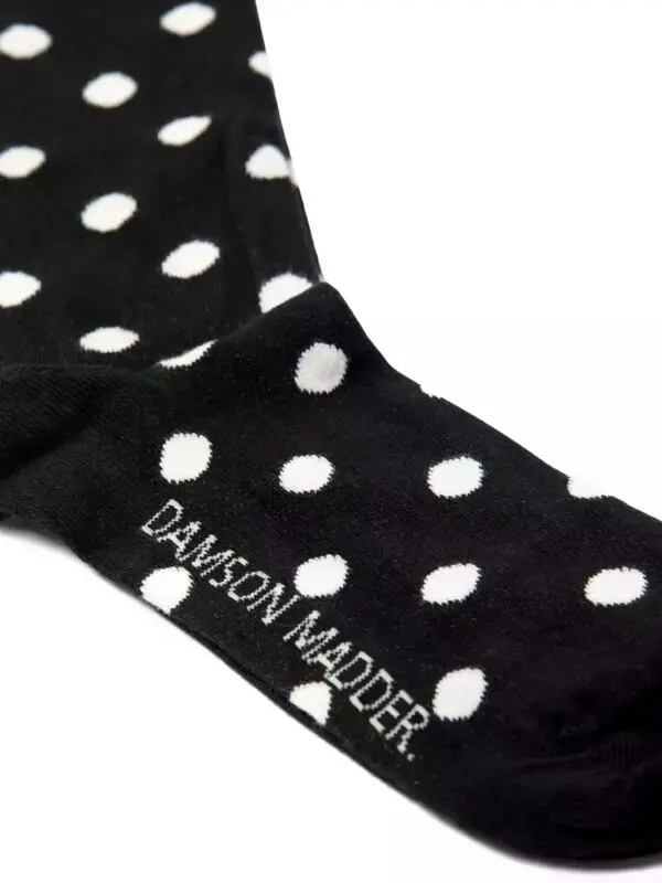 DAMSON MADDER Polka Dot-pattern Knee-high Socks