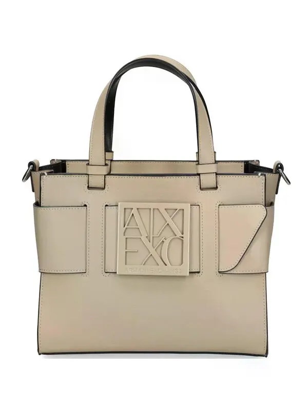 Armani Exchange Logo-plaque Tote