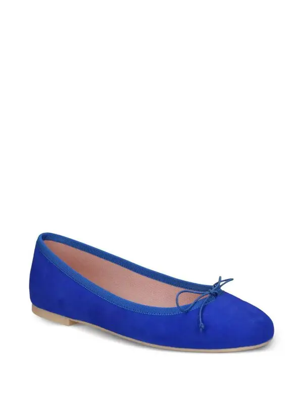 Pretty Ballerinas Nicole Tie-bow Ballerinas - Blue