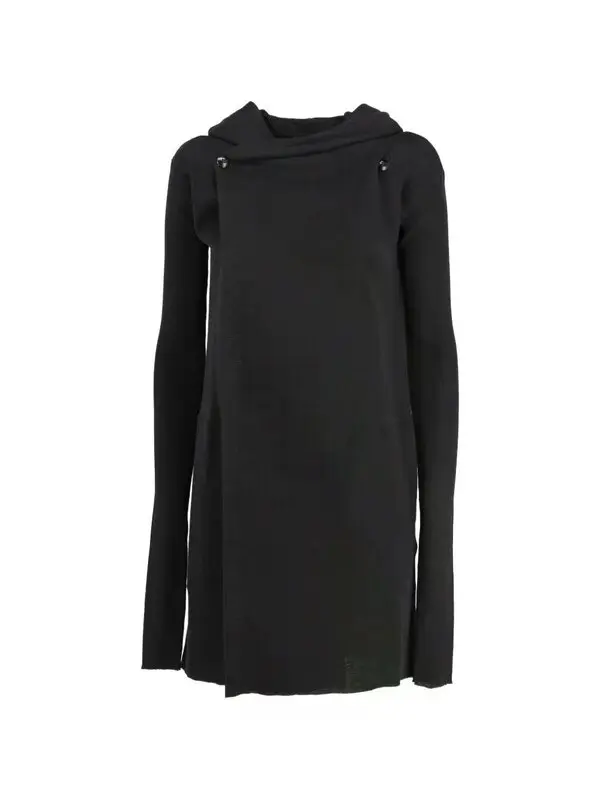 Rick Owens Hooded Buttoned Top