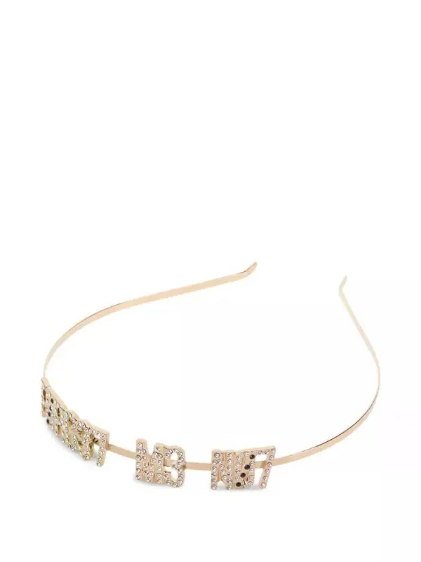 Red Valentino Embellished Headband - Gold
