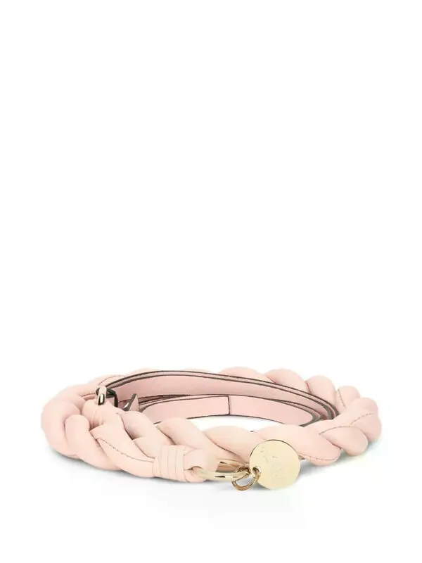 Red Valentino Logo-plaque Belt - Pink