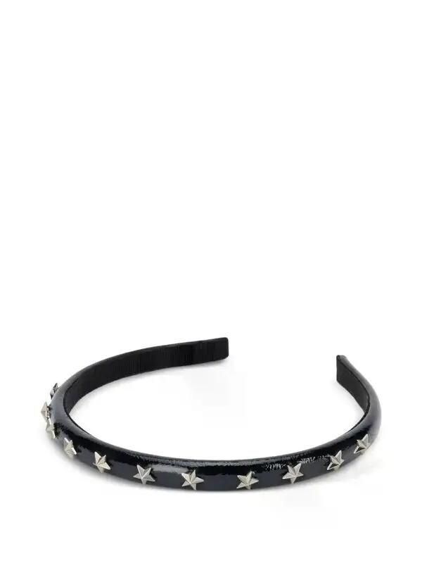 Red Valentino Studded Headband - Black