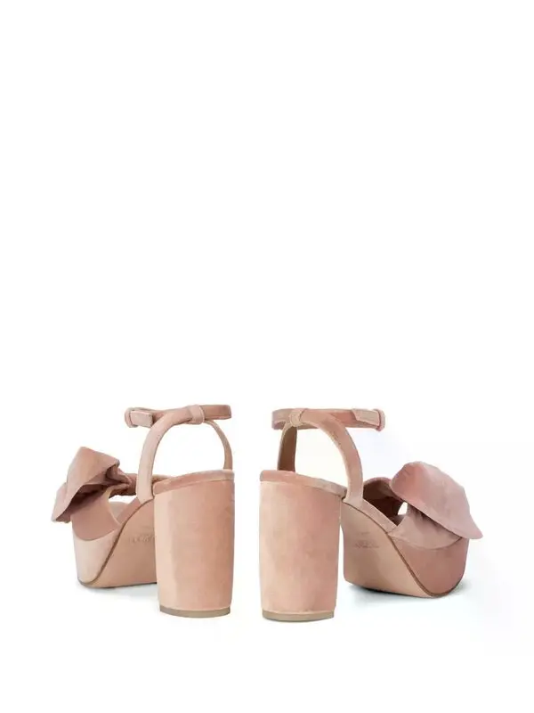Red Valentino Bow Platform Sandals