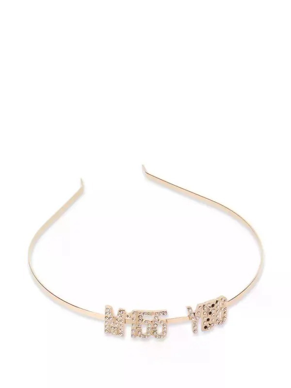 Red Valentino Embellished Headband - Gold