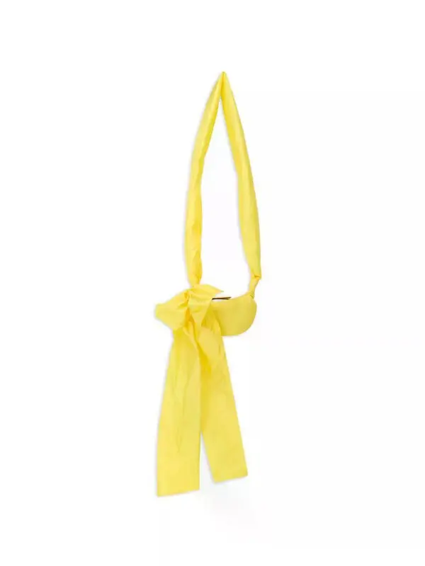Red Valentino Ribbon Strap Shoulder Bag - Yellow